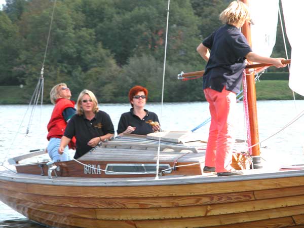 Birgitt Heinrich, Marion Brüning, Bärbel Mattha und Angela Bogacki